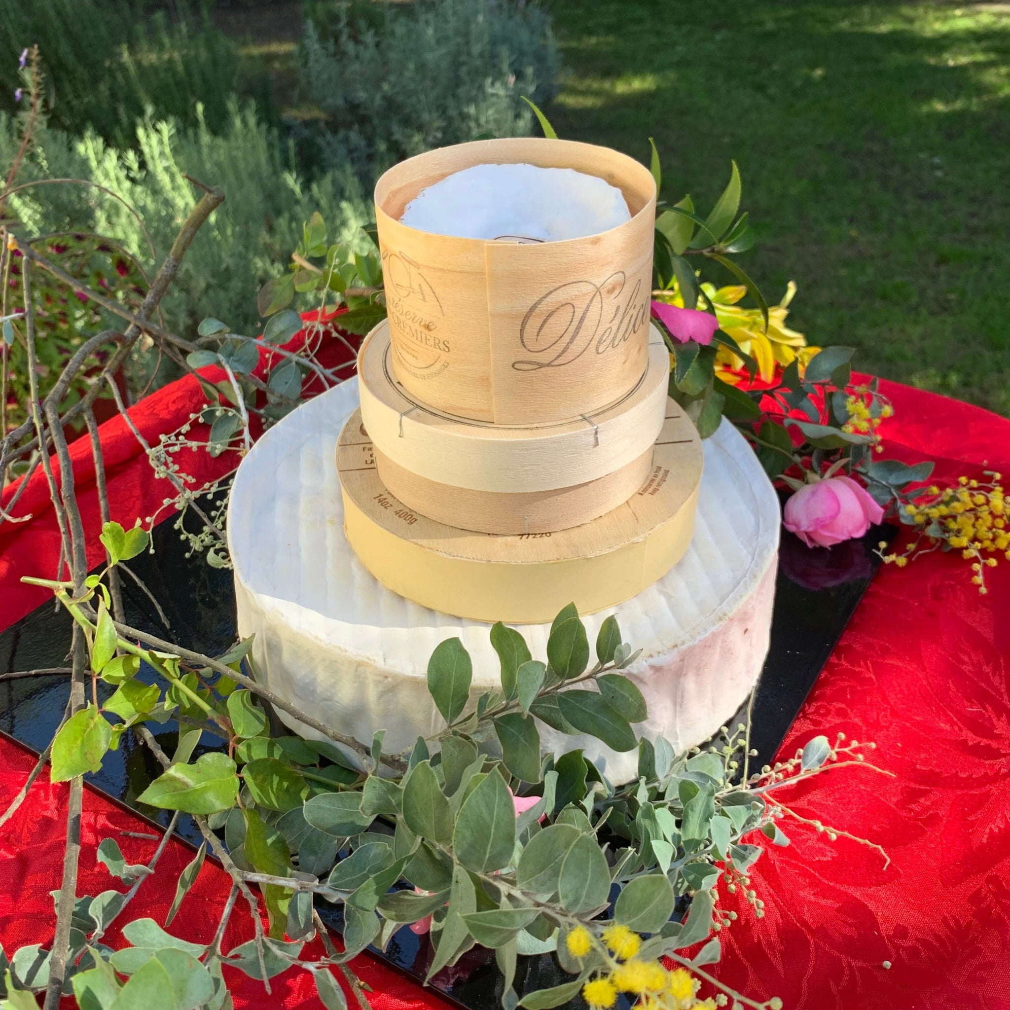 Pyramid of a Beautiful Day – Artisan French Cheese Tower for 12–18 ...